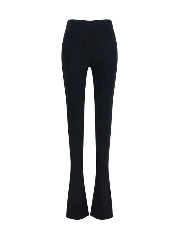 Gucci Jersey Crêpe Pants - Black