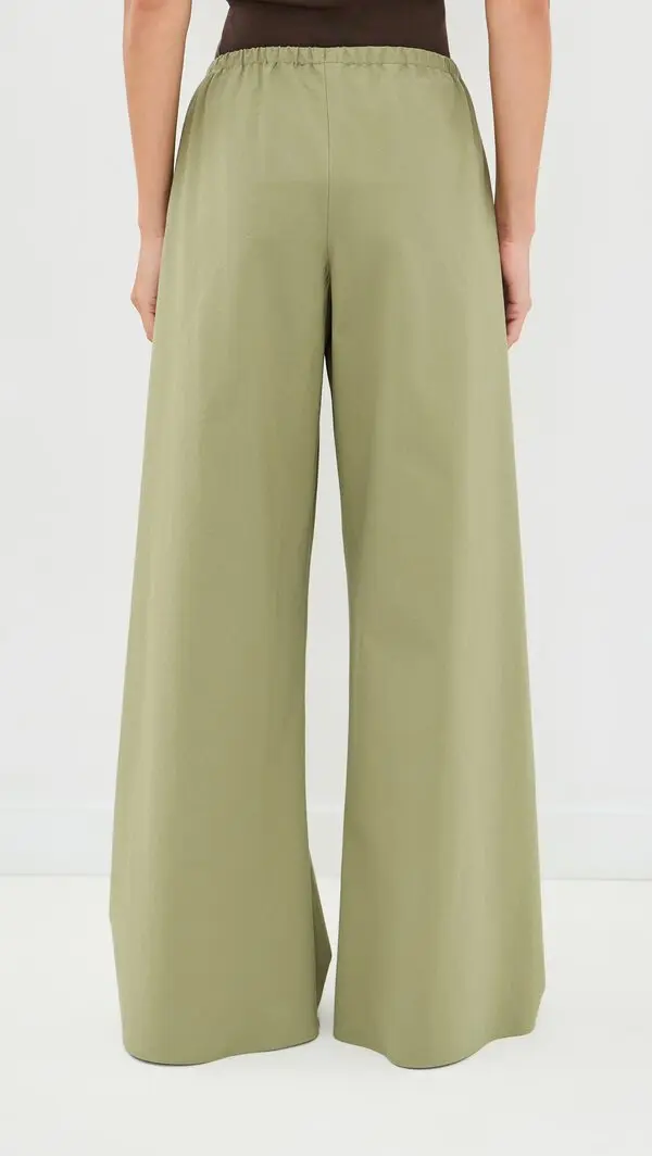 LA LIGNE Cotton Poplin Colby Pants
