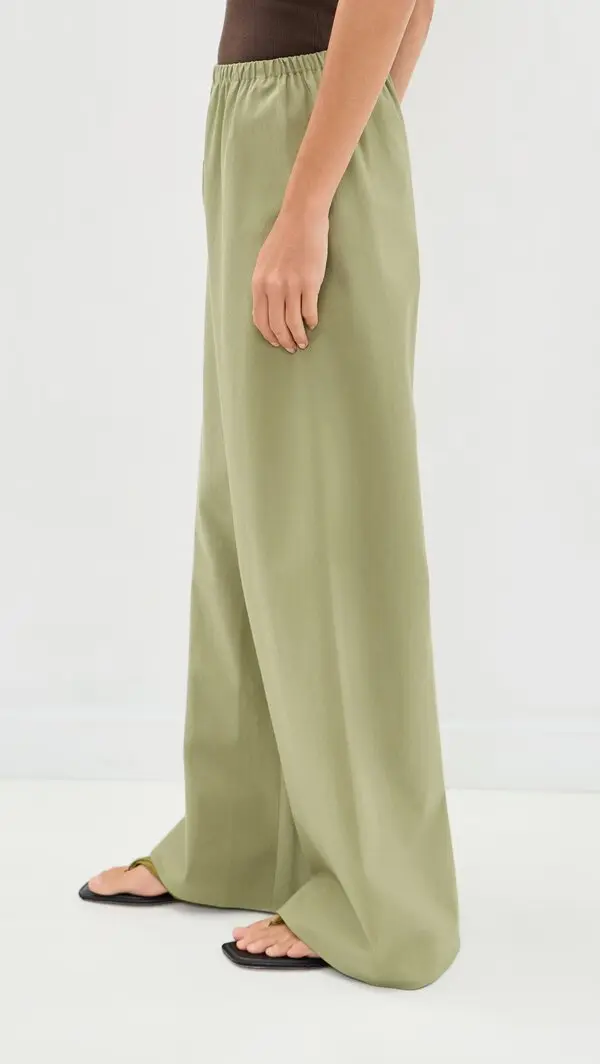 LA LIGNE Cotton Poplin Colby Pants