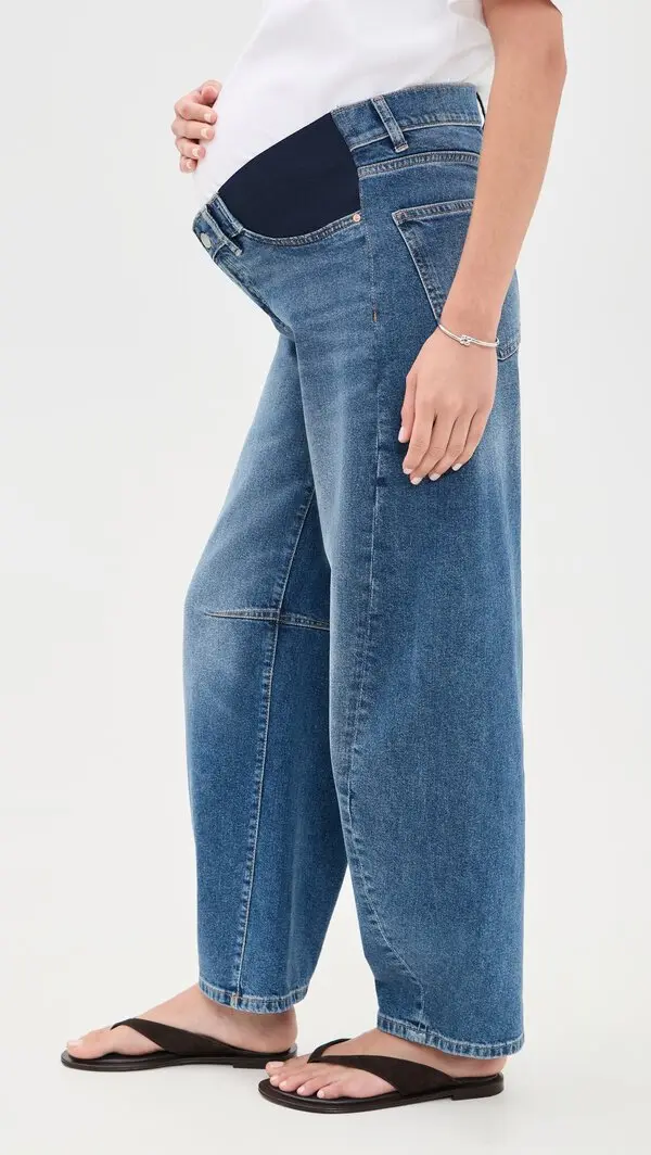 DL1961 Miro Maternity Barrel High Rise Jeans