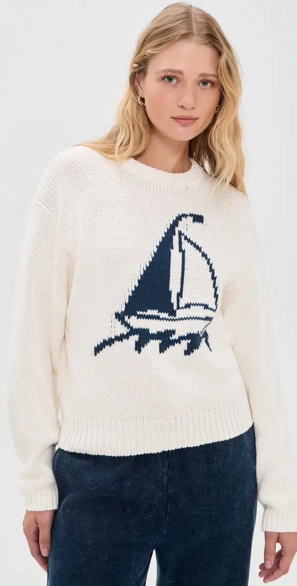 Ciao Lucia Josette Pullover - Ivory