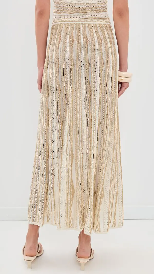 Ulla Johnson Clio Knit Midi Skirt