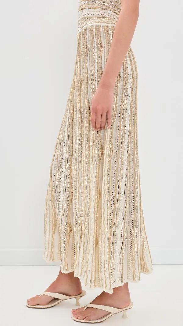 Ulla Johnson Clio Knit Midi Skirt