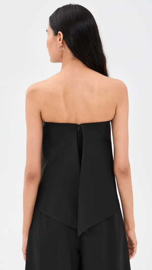 HOUSE OF DAGMAR Square Neck Sleeveless Tube Top