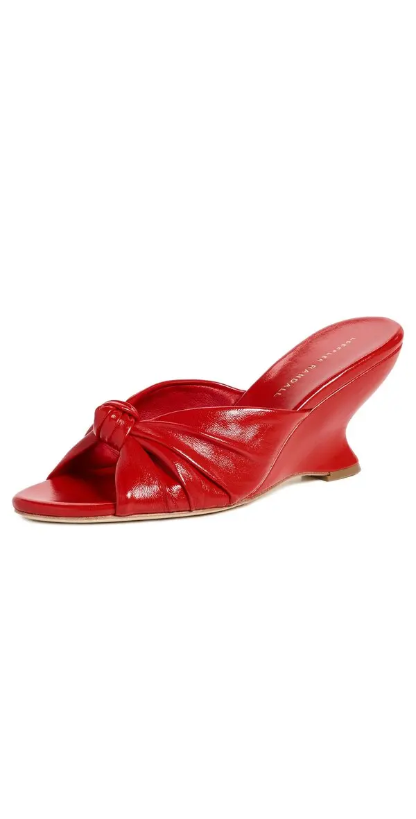 LOEFFLER RANDALL Marsy Angled Wedge Sandals
