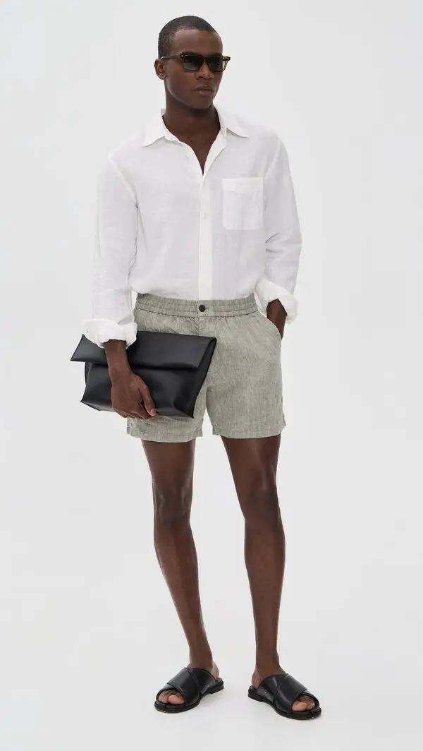 Madewell X Linen Button Down Shirt