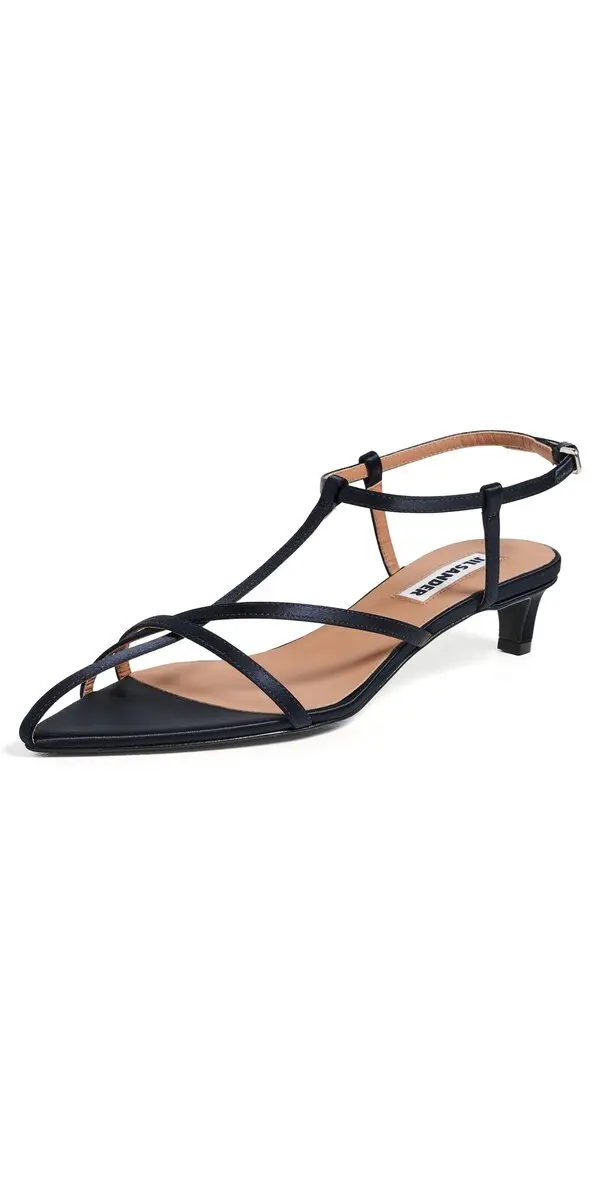 JIL SANDER Cage Sandals - Ink