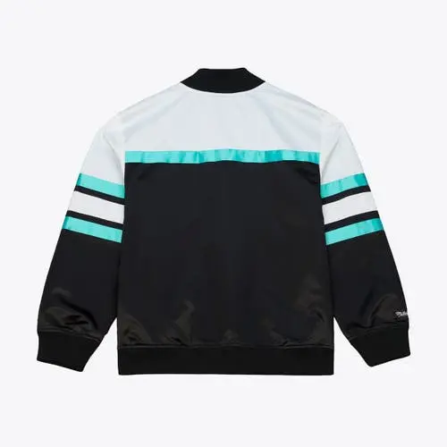 Mitchell & Ness San Antonio Spurs Hardwood Classics Lightweight Satin Jacket - Black