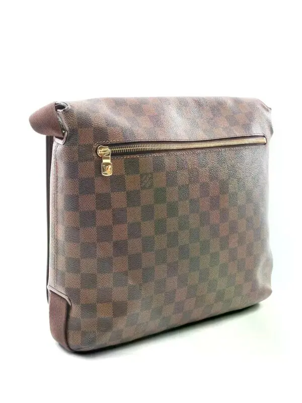 LOUIS VUITTON Damier Ebene Brooklyn Mm Shoulder Bag