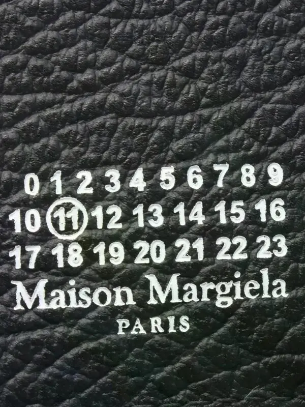 MAISON MARGIELA Trifold Leather Wallet