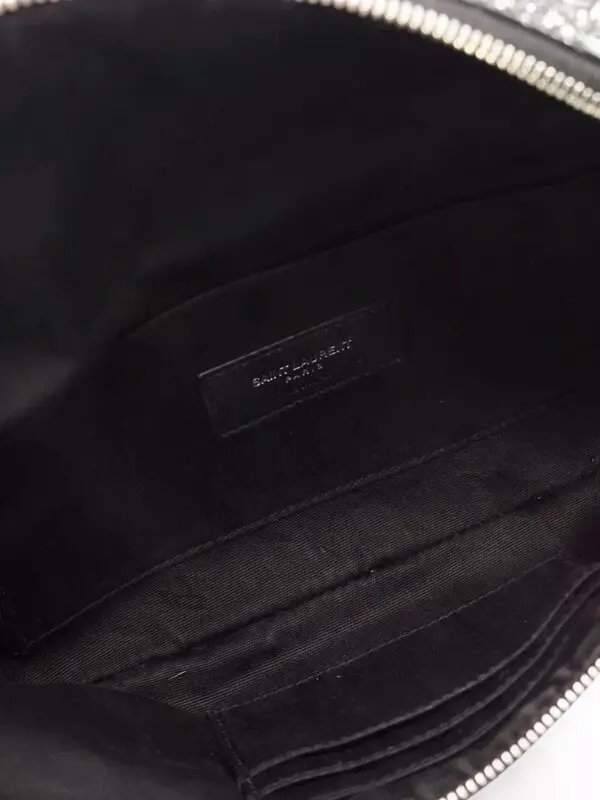 Saint Laurent Sequin Embellished Belt Bag
