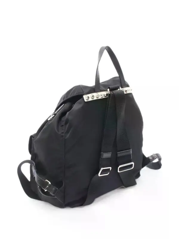 Prada Vela Studded Backpack