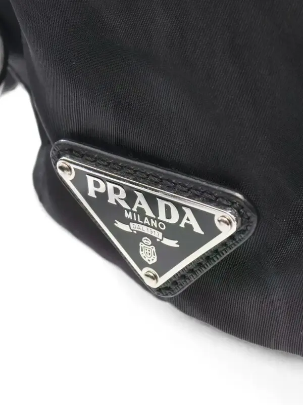 Prada Vela Studded Backpack