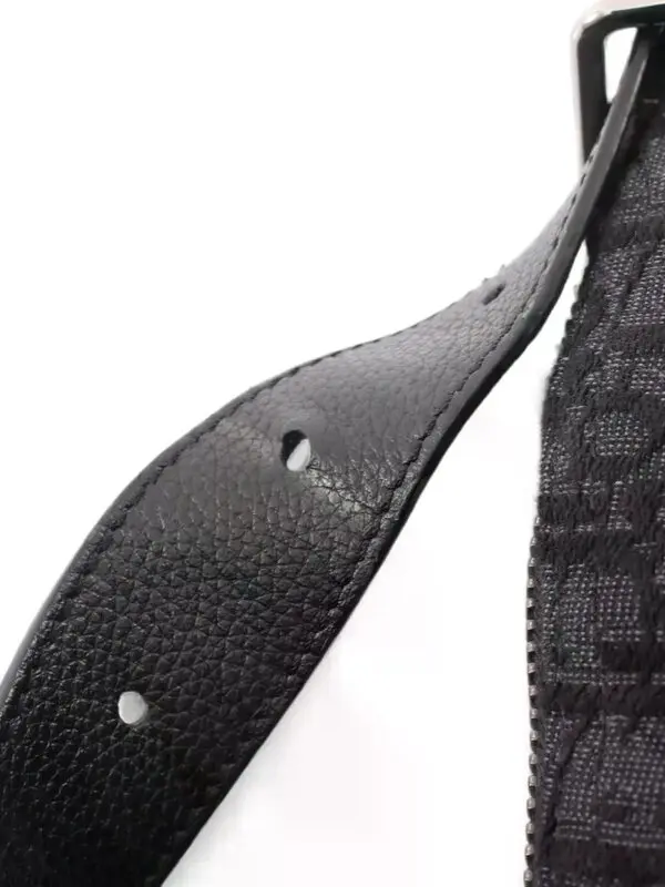 Dior Oblique Jacquard Zipped Shoulder Bag
