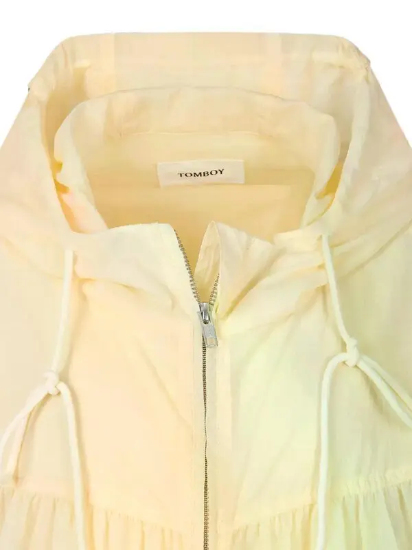 STUDIO TOMBOY Shirred Hooded Jacket