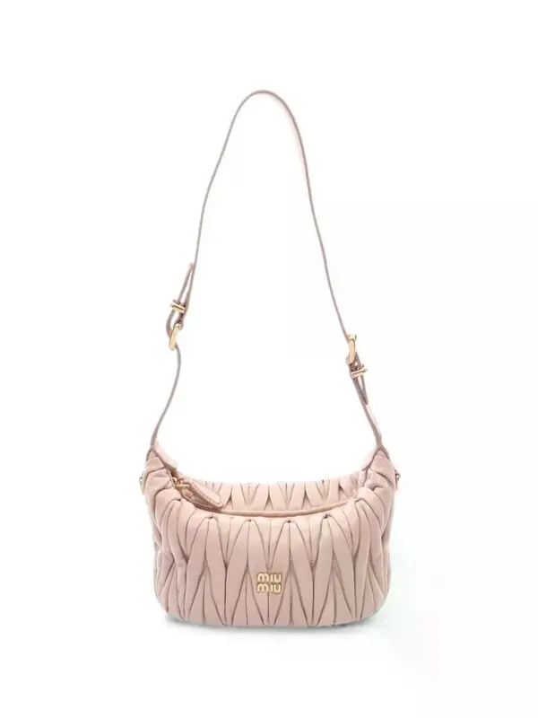 Miu Miu Matelassé Leather Shoulder Bag