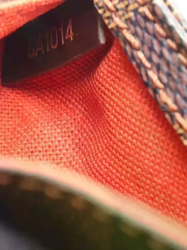 LOUIS VUITTON Damier Ebene Geronimos Belt Bag