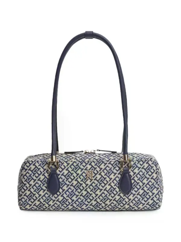 Tommy Hilfiger Monogram Pattern Shoulder Bag