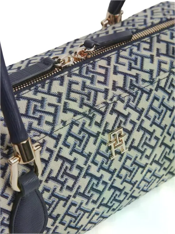 Tommy Hilfiger Monogram Pattern Shoulder Bag