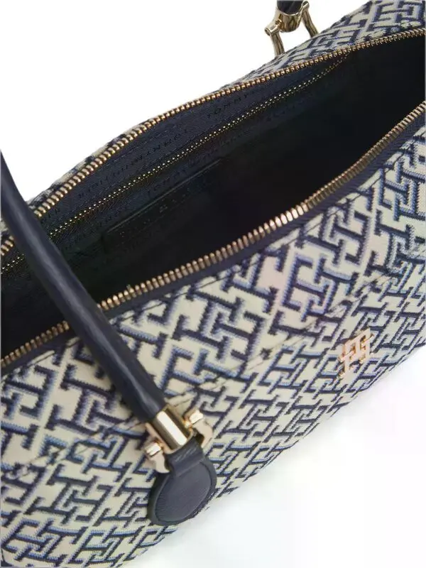 Tommy Hilfiger Monogram Pattern Shoulder Bag