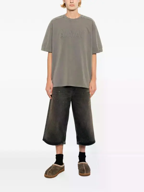 Adidas X Avavav Embossed-logo T-shirt