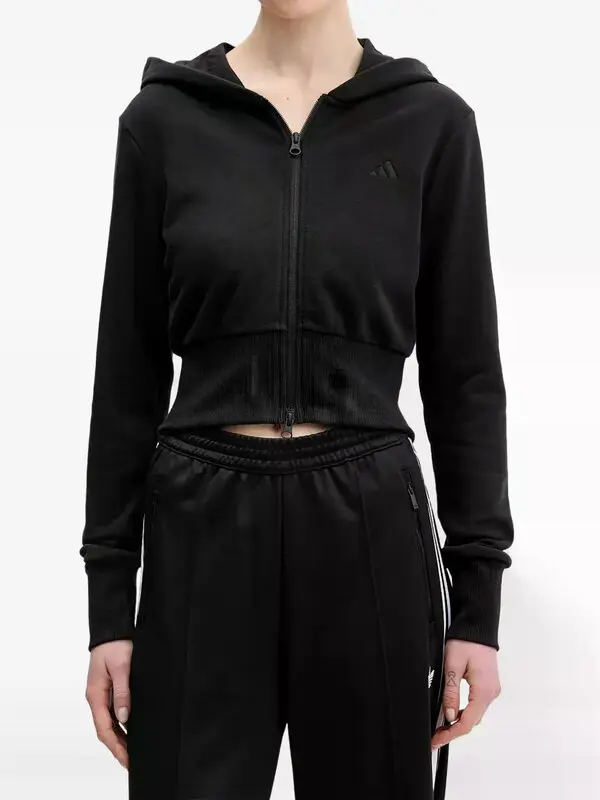 Adidas Seasonal Essentials Zip-up Hoodie - Black