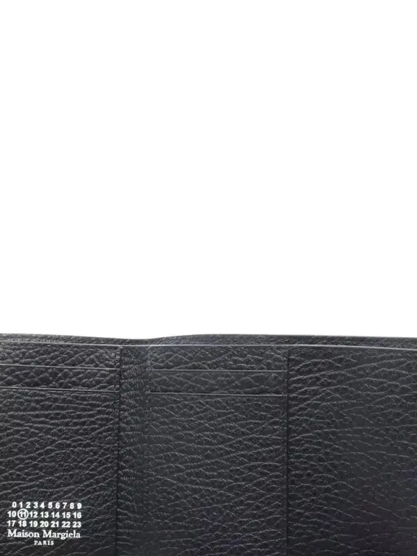 MAISON MARGIELA 2020s Grain-leather Trifold Wallet