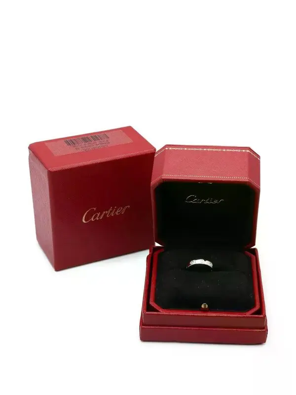 Cartier 18k White Gold Diamond Ring