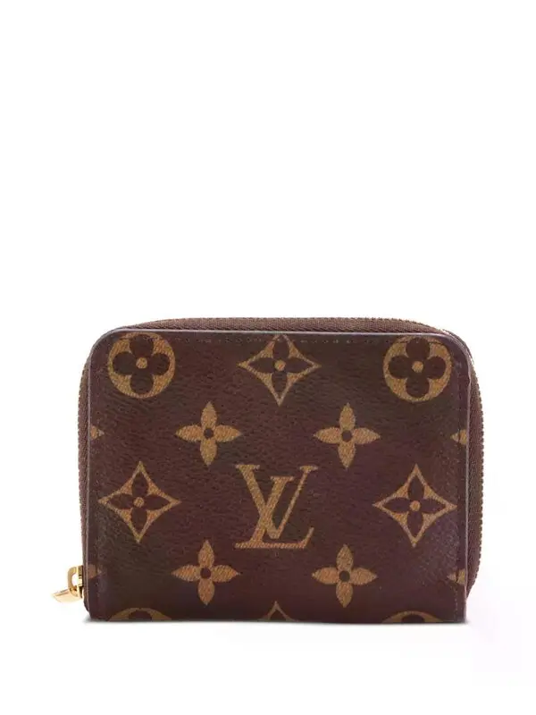 LOUIS VUITTON Zippy Coin Purse Monogram Canvas Pouch