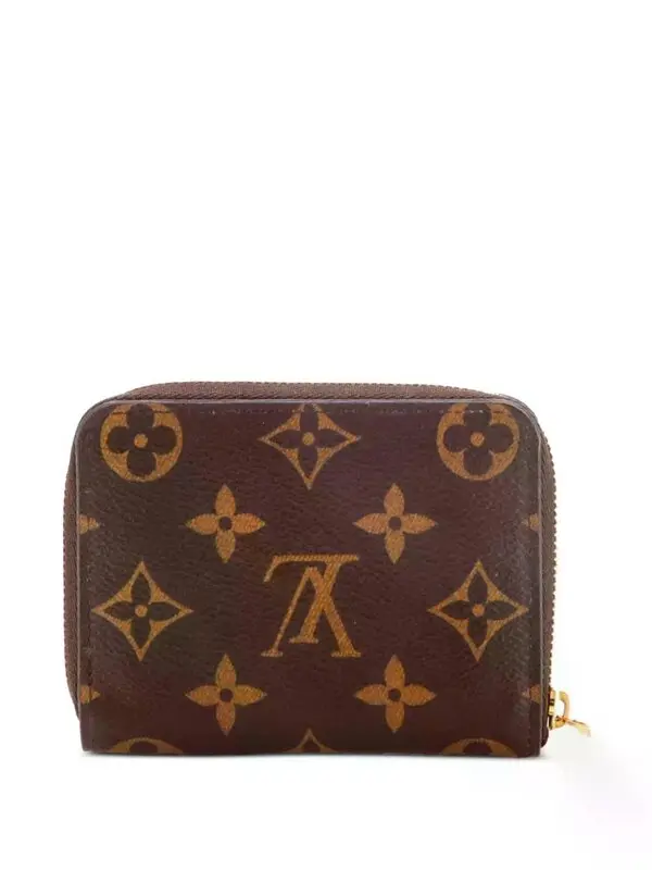 LOUIS VUITTON Zippy Coin Purse Monogram Canvas Pouch