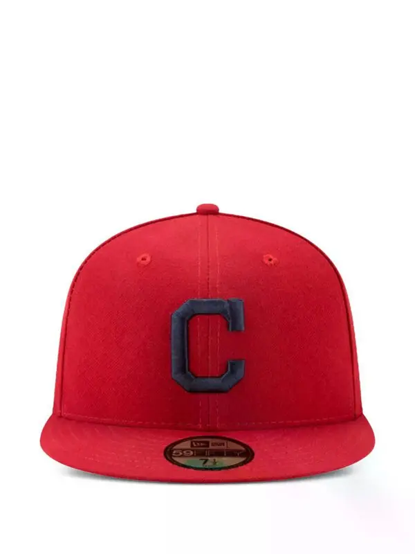 New Era Logo-embroidered Baseball Cap - Red