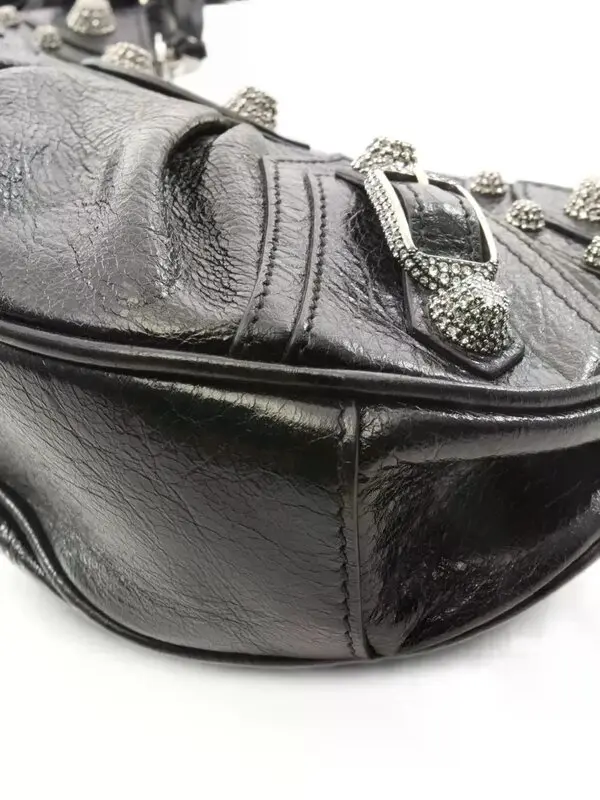 Balenciaga Xs Le Cagole Rhinestone Shoulder Bag