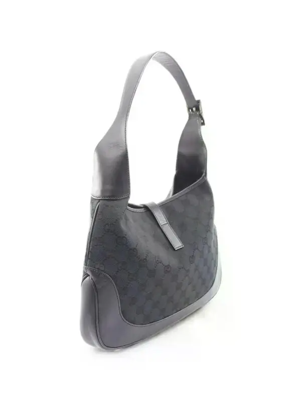 Gucci Jackie Gg Shoulder Bag - Black