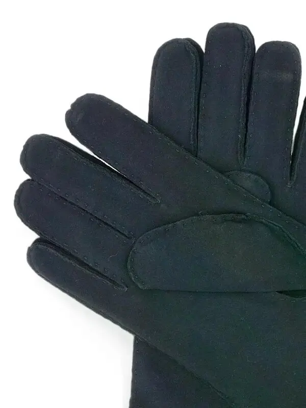 GIANNI CHIARINI Suede Top-stitch Gloves