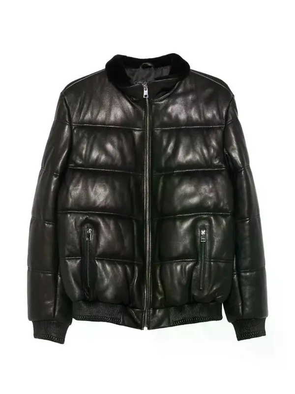 SERGIO MORETTI FIRENZE Quilted Leather Jacket