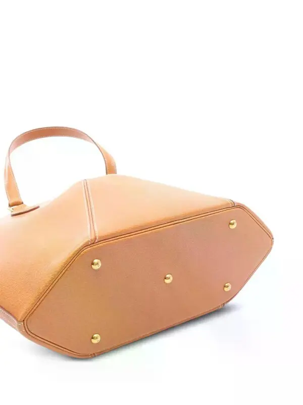 Hermès 1992 Ile De Beau Tote Bag