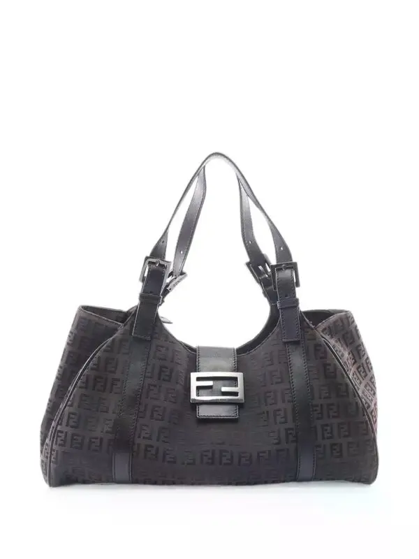 Fendi 2000s Zucchino Canvas Tote Bag