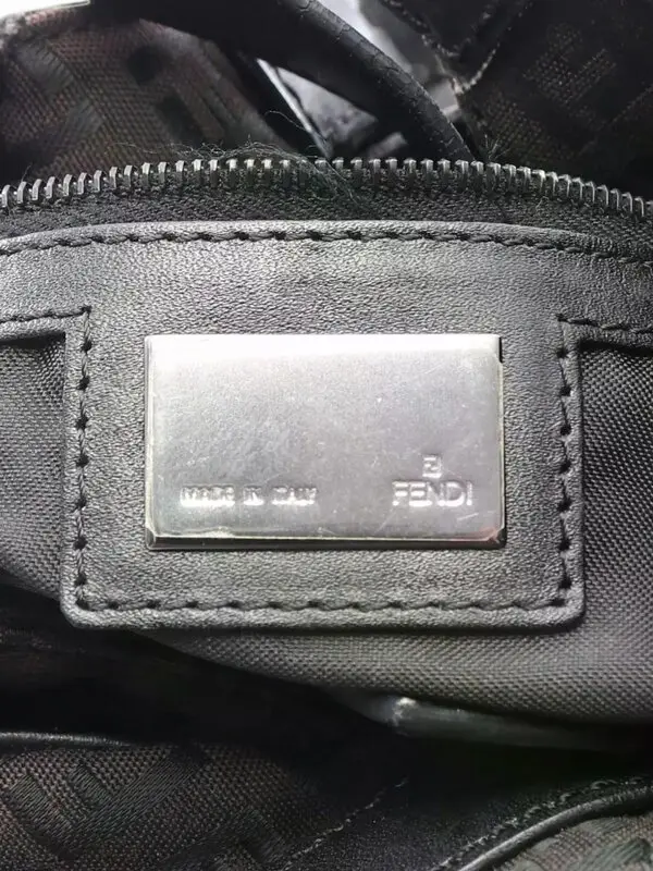 Fendi 2000s Zucchino Canvas Tote Bag