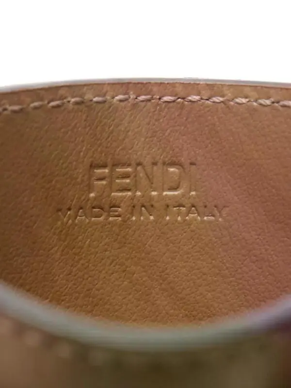 Fendi 2020s Zucca-patterned Card Case