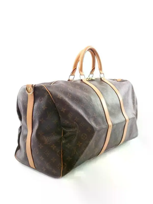LOUIS VUITTON Monogram Keepall Bandoulière 55 Bag