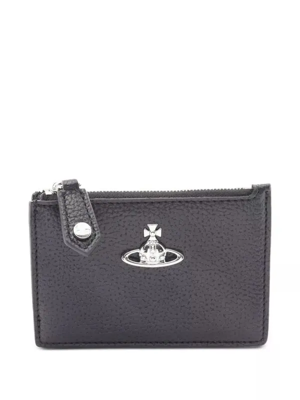 VIVIENNE WESTWOOD 2020s Orb Card-case Coin Purse - Black
