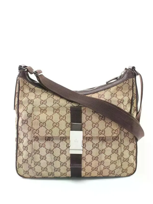 Gucci Gg Canvas Shoulder Bag