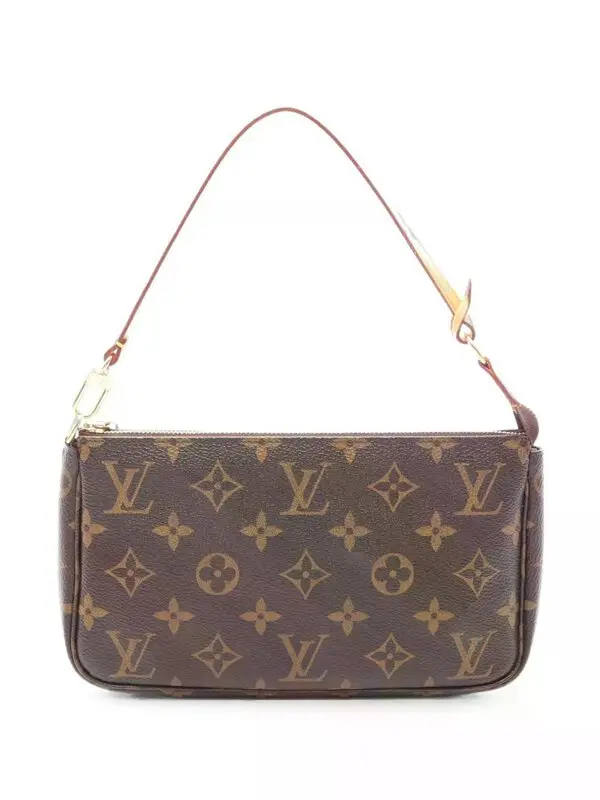 LOUIS VUITTON Pochette Accessories Monogram Shoulder Bag - Brown