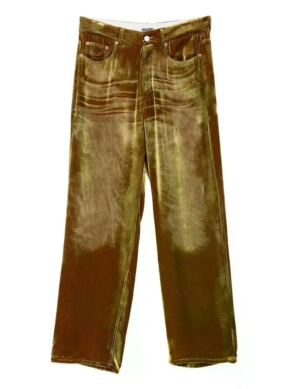 MAGLIANO Laser Flattone Straight-leg Trousers - Brown