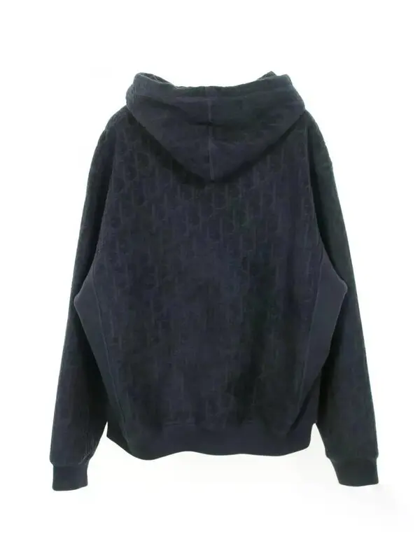 Dior Oblique Jacquard Hoodie - Blue