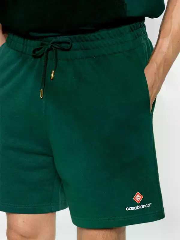 Casablanca Logo-print Drawstring Shorts