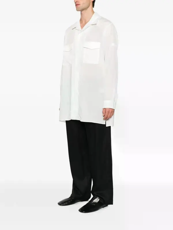 Yohji Yamamoto Flap-pocket Shirt