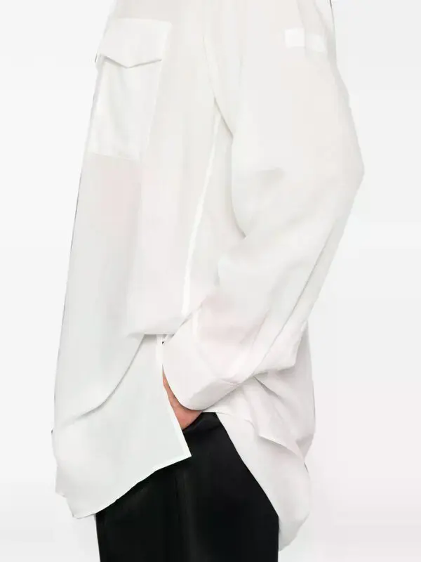 Yohji Yamamoto Flap-pocket Shirt