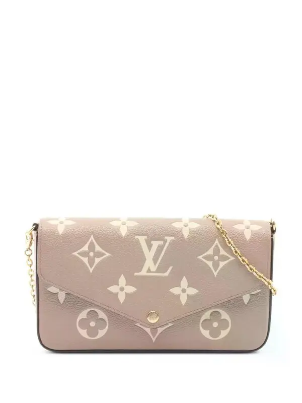 LOUIS VUITTON Félicie Shoulder Bag - Neutrals
