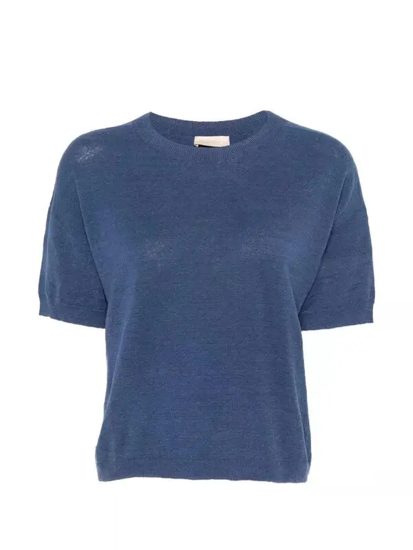 Momoni Jacinto Short-sleeve Crew-neck T-shirt - Blue